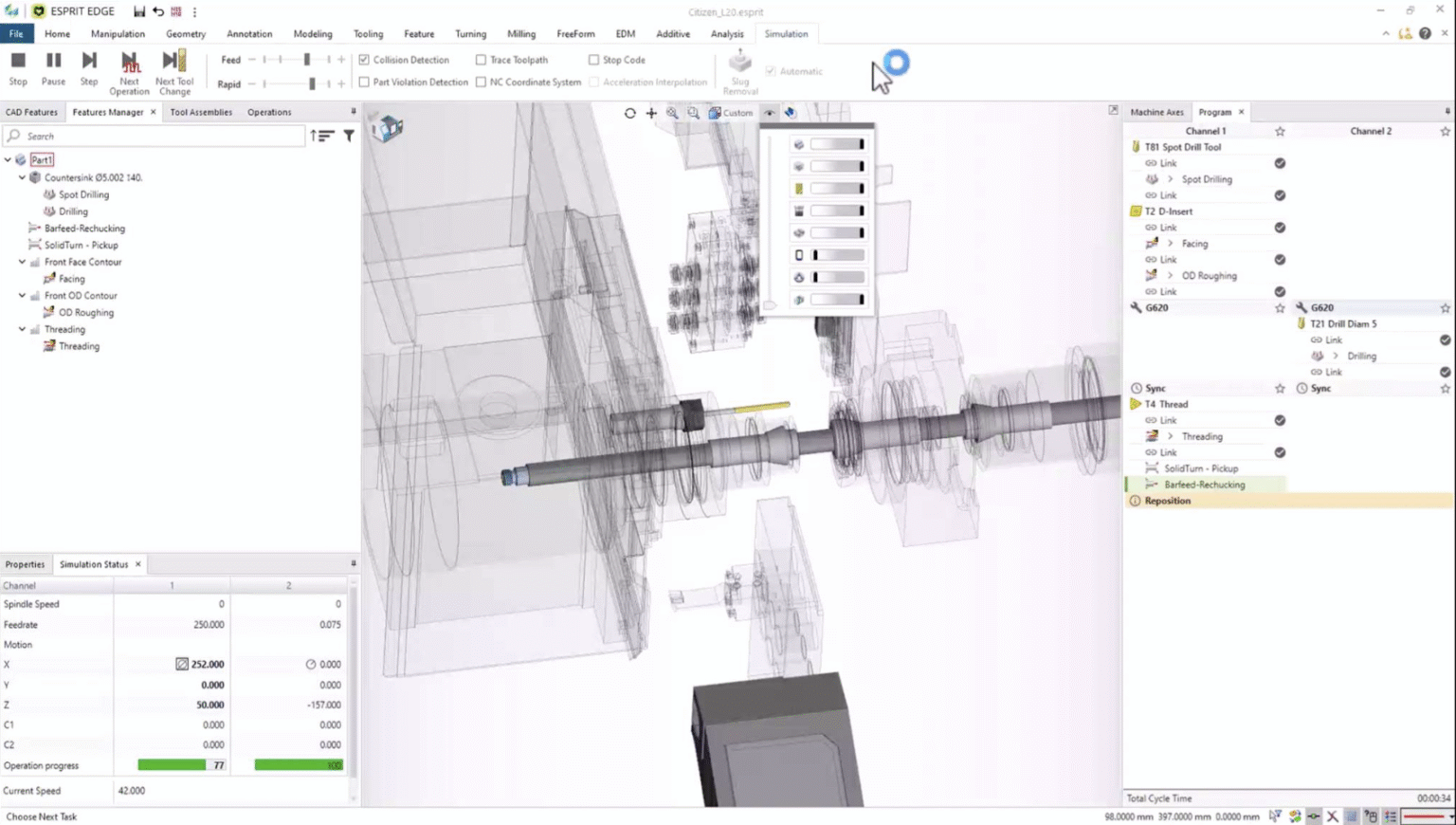 ESPRIT EDGE 2025.2 – Smarter Programming, New Capabilities